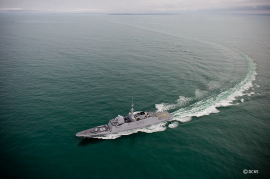 DCNS delivers a FREMM frigate to the Egyptian defence